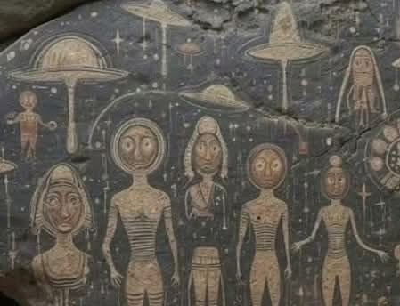 Extraterrestres en la historia: Pinturas de Charama – Grupo ...